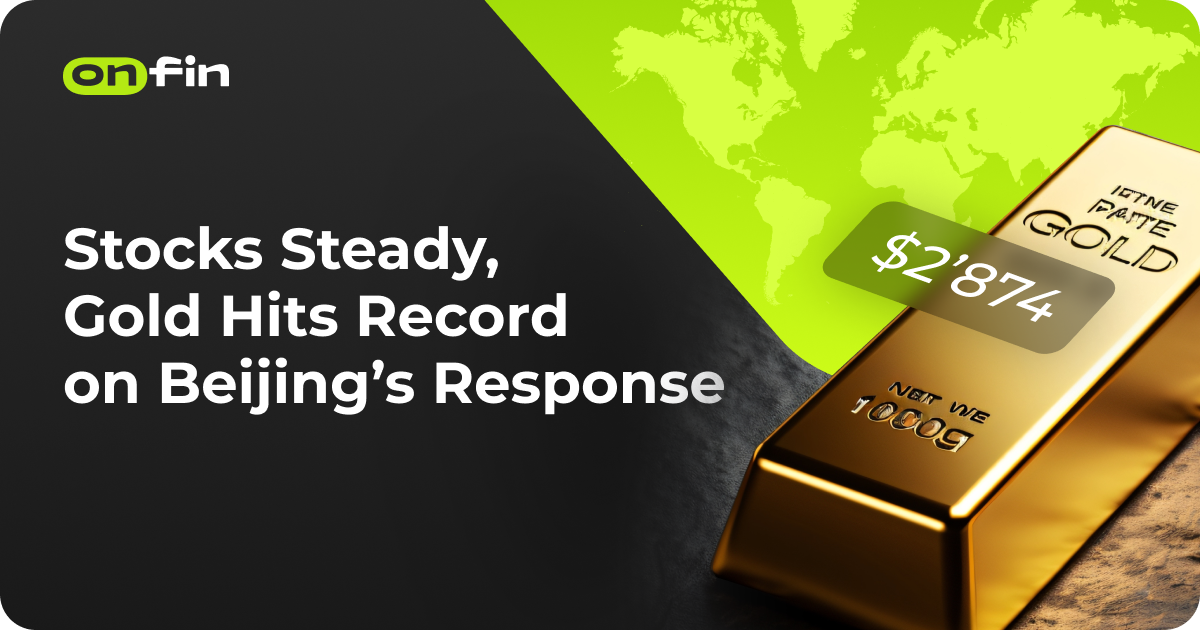 Stocks remained stable, gold at historic highs amid Beijing’s response ...